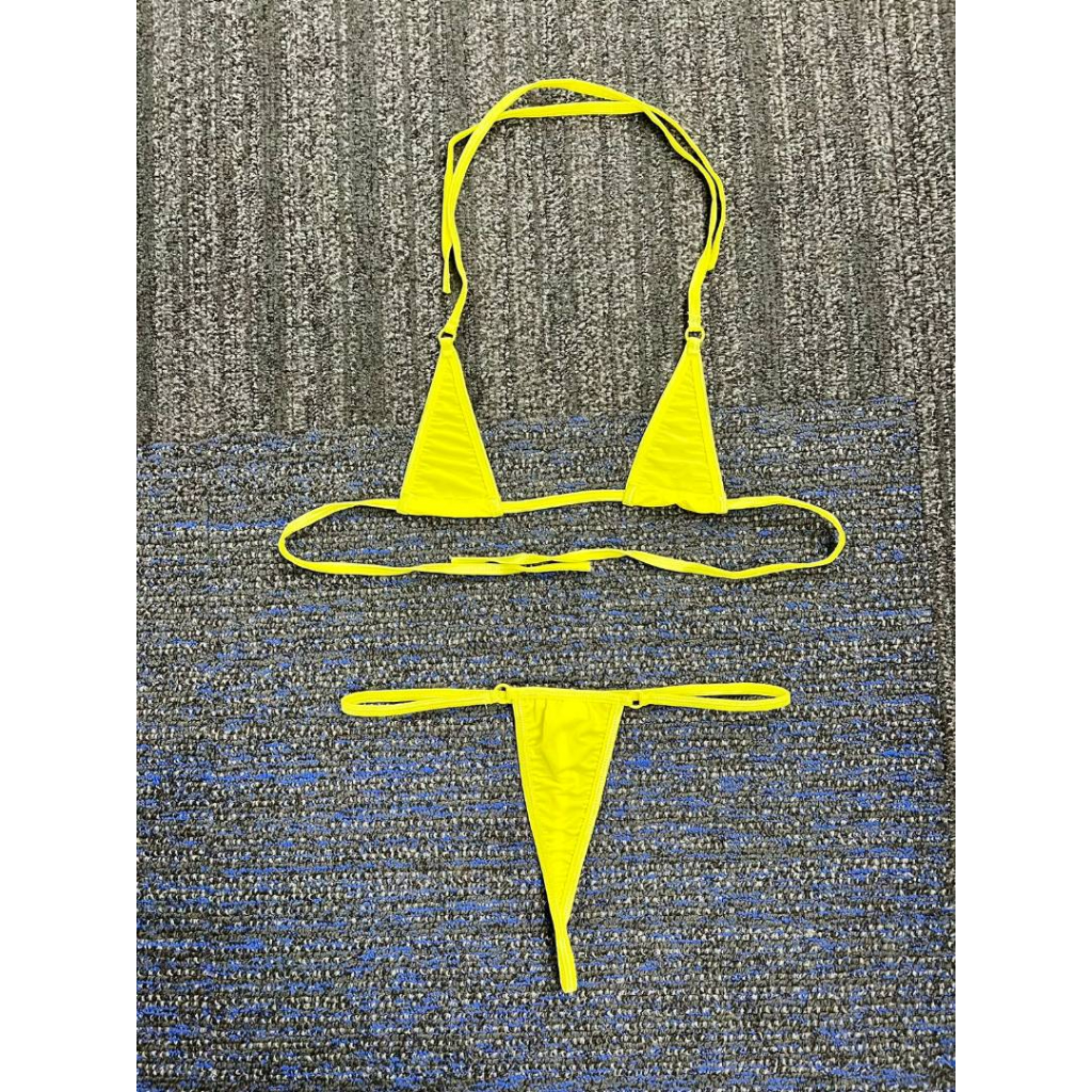 Women Super Wild Bikini G-string Thong Bra Set Sexy Two-piece Adult Sex ...