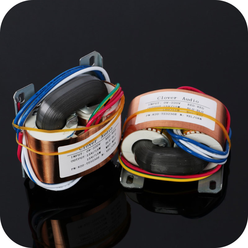 Copper Wire Shielded 30W R Type Transformer Dual 12V/15V/18V Dual 18V ...
