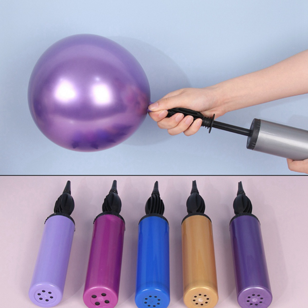 Balloon Pump Hand Held Inflator Air Pump for Balloons Random Color ...