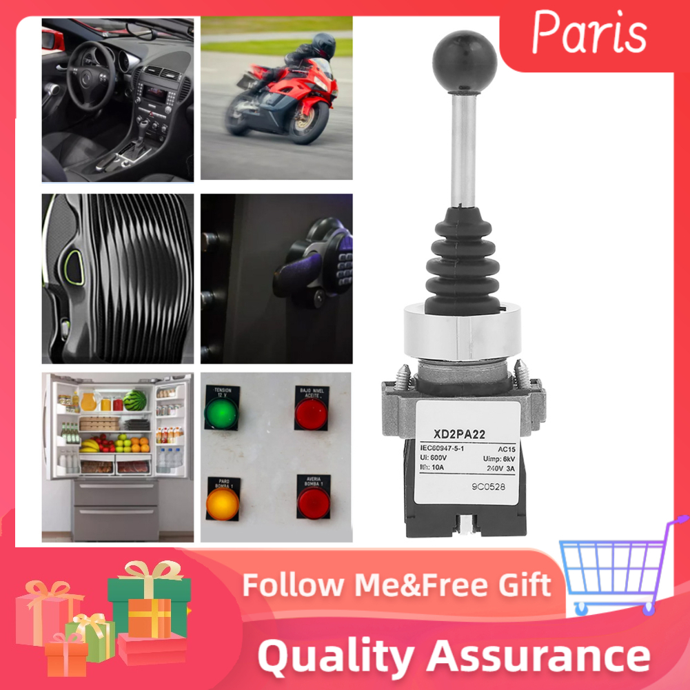 [READY STOCK] XD2PA22CR 2NO Spring Return Momentary Joystick Switch ...