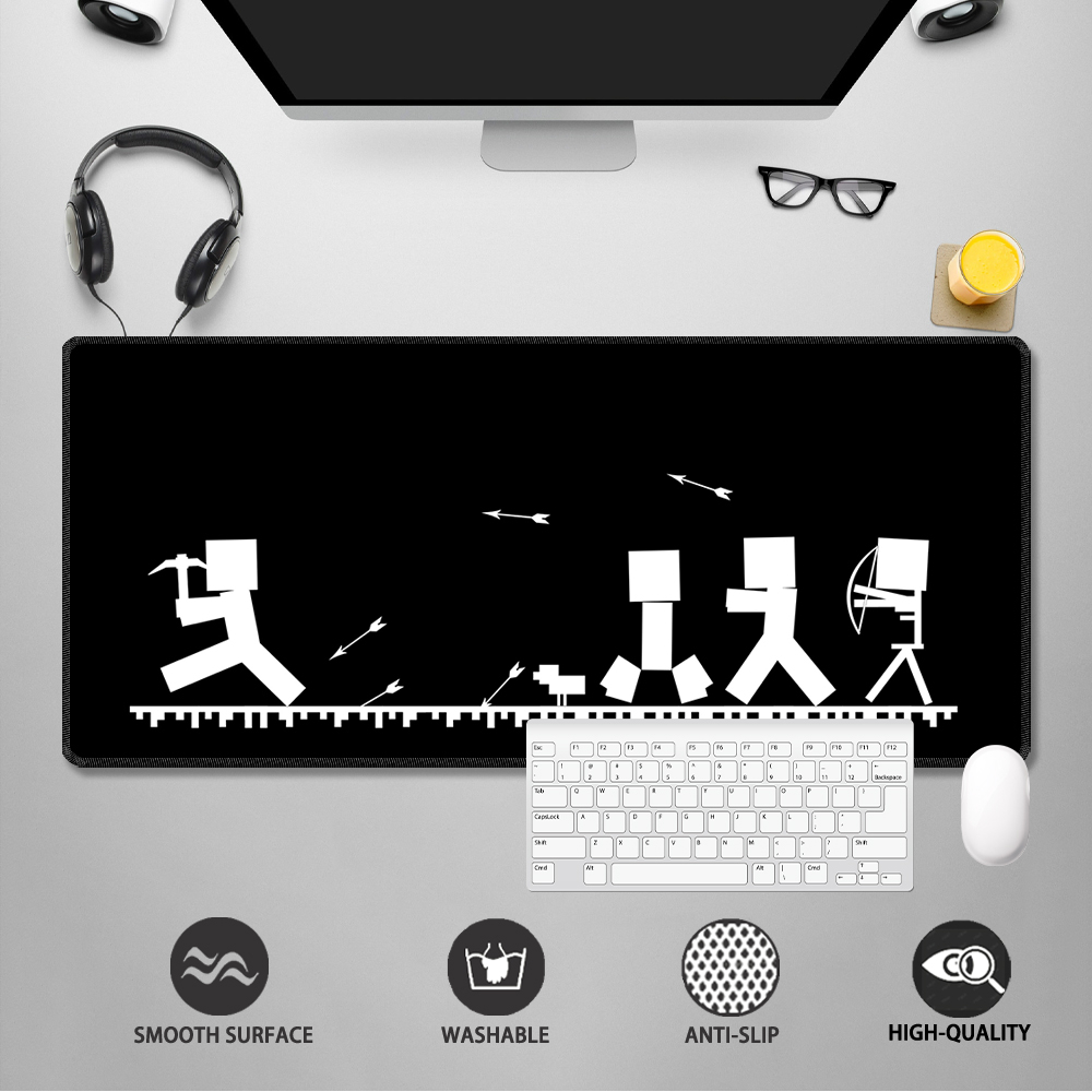 Video Game Minecraft HD Wallpaper Deskmat | Extended Mousepad ...