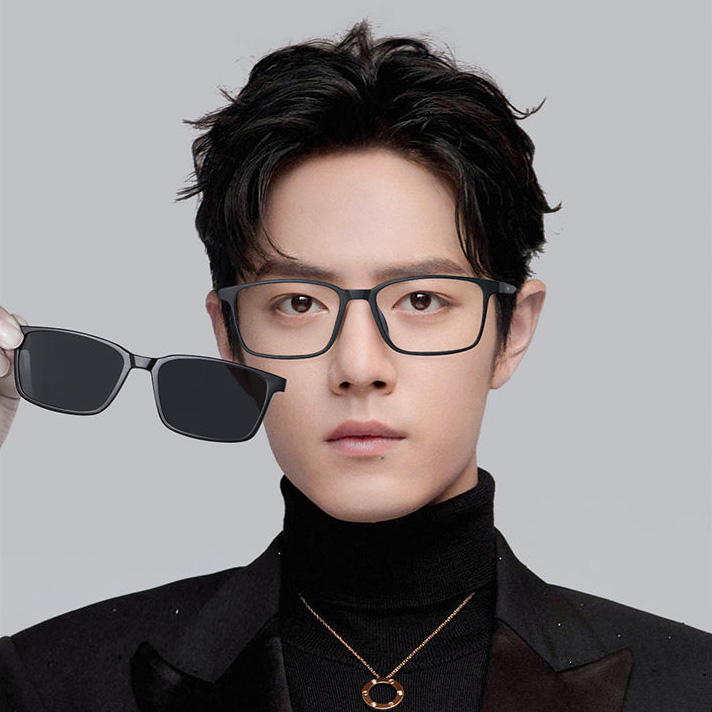 4 IN 1 Polarized Magnetic Clip Myopic Magnetic Spectacles Driving ...