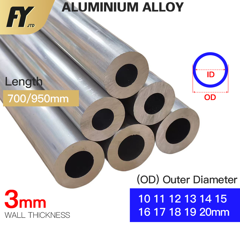 FUYI aluminum tube 3mm wall thickness 700mm 950mm length High Quality ...