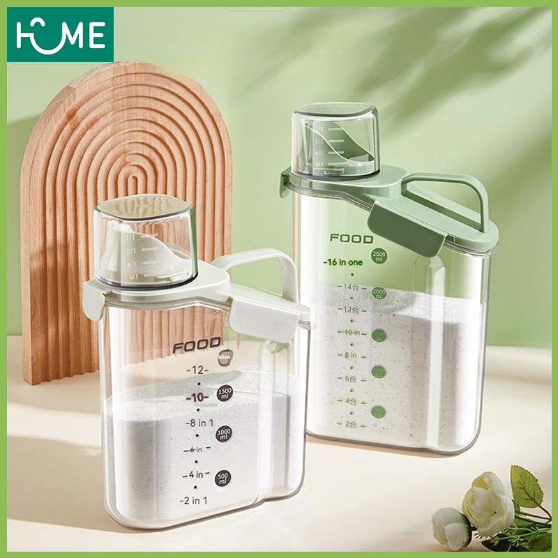 Japanese-style laundry detergent container laundry powder storage box ...