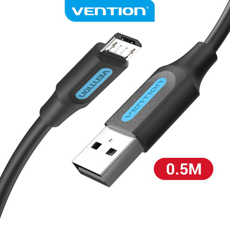 Vention Micro USB Cable Fast Charging Data Transmission 2A 0.5m ...