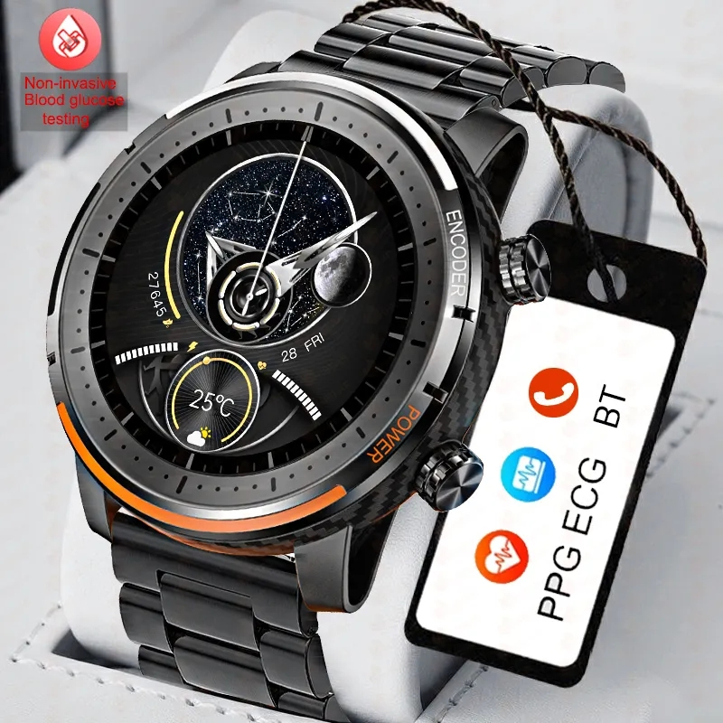 Smart Watch ECG+PPG Thermometer Health Watch Call Dial Clock 2023 Meter ...