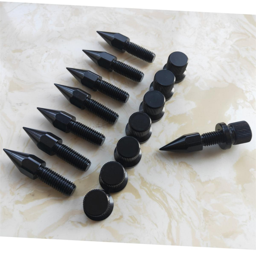 4 Pcs M8 M10 Stainless steel Speaker Spikes Stand Feet Foot Loudspeaker ...