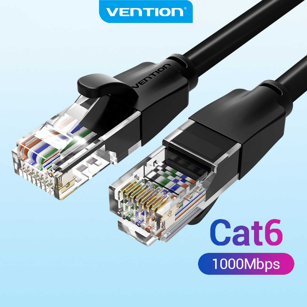 Vention Cat6 Utp 1000mbps Rj45 Gigabit Network Lan Cable For Laptop Pc ...