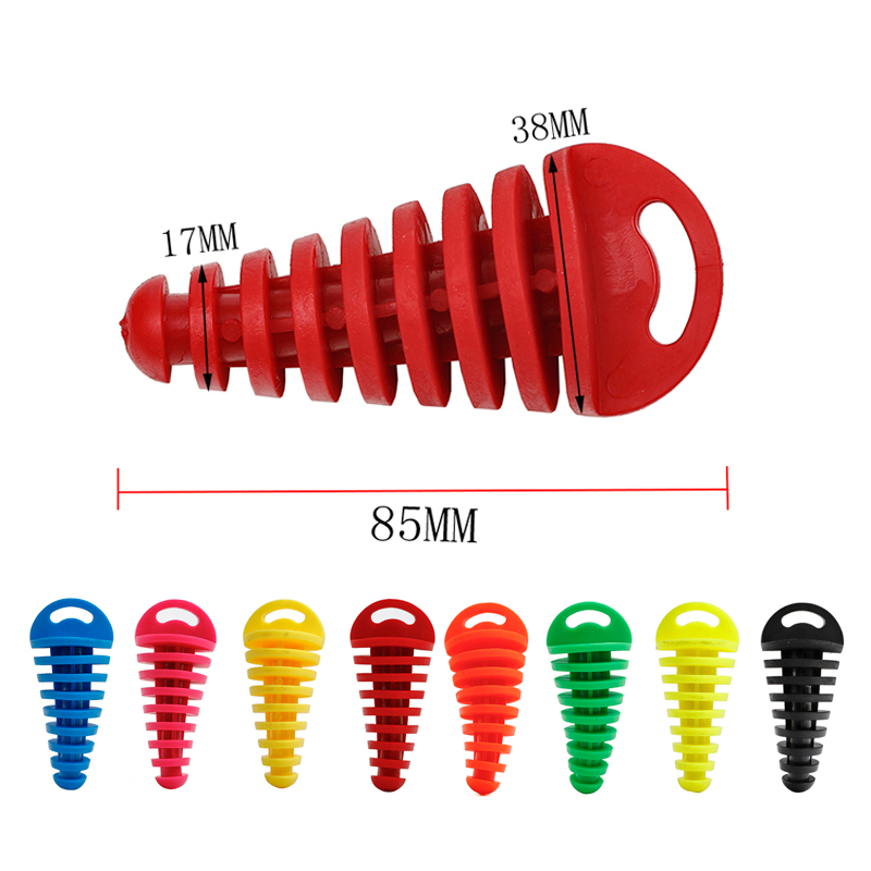 Exhaust Pipe Plug Universal Motorcycle Detachable Exhaust Pipe Plug ...