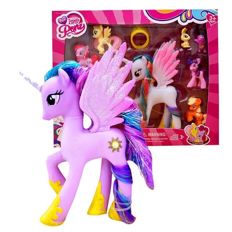 Hasbro My Little Pony Twilight Sparkle Princess Celestia Luna Princess ...