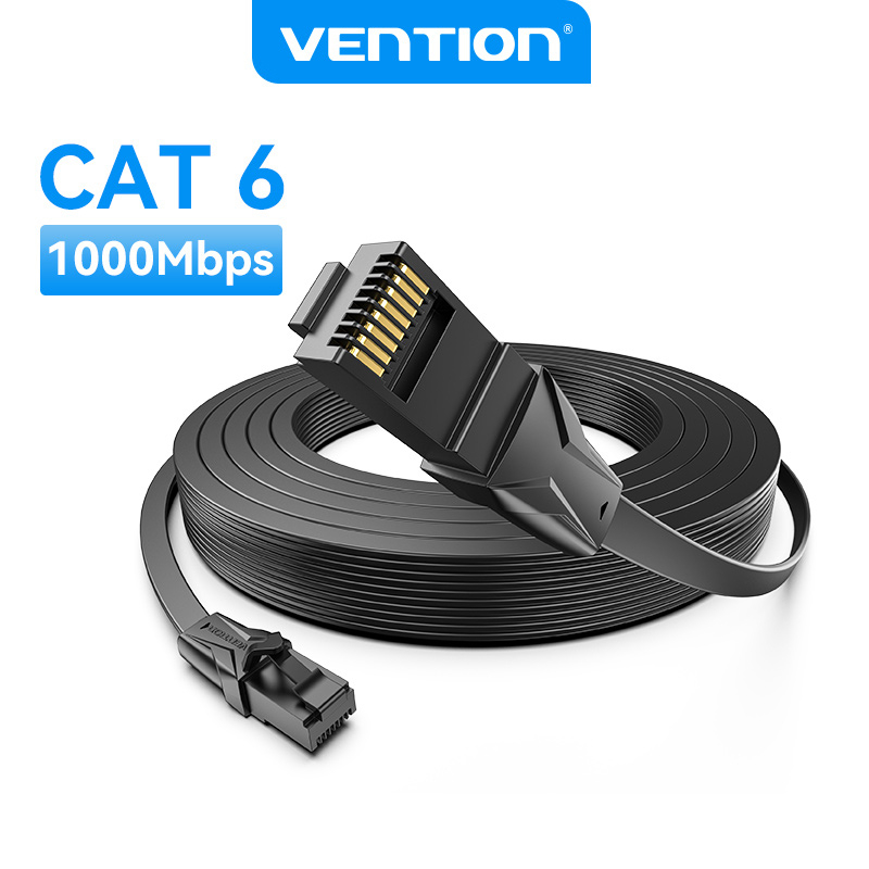 Vention CAT6 Ethernet Cable RJ45 Internet Lan Cable Flat/Round 1000Mbps ...
