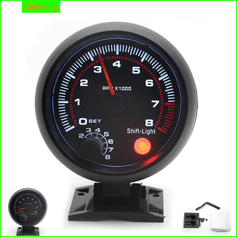 Car Led Inter Shift Light 0-8000 Rpm Car Black Waterproof Tachometers ...