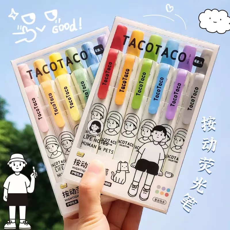 Colorful Marking Pen Morandi Color Pen For Students To Use A Colored ...