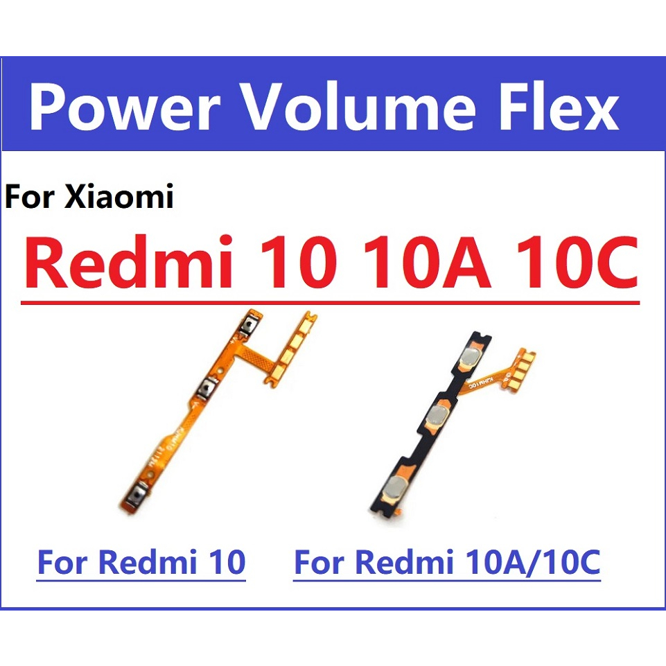 Power on / off Switch Volume Up Down Buttons Flex Cable Replacement For ...