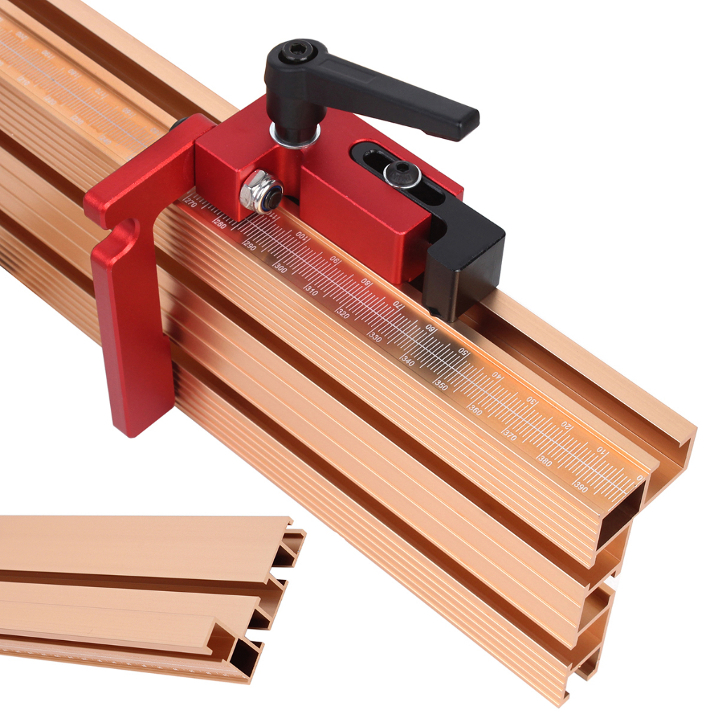 75 Type Aluminum Profile Router Fence 40CM Multi T-Track Table Saw ...