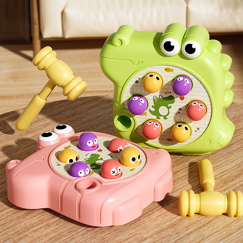 Cute crocodile Fidget Toys Whack A Mole Simple Dimple Fidget Board ...