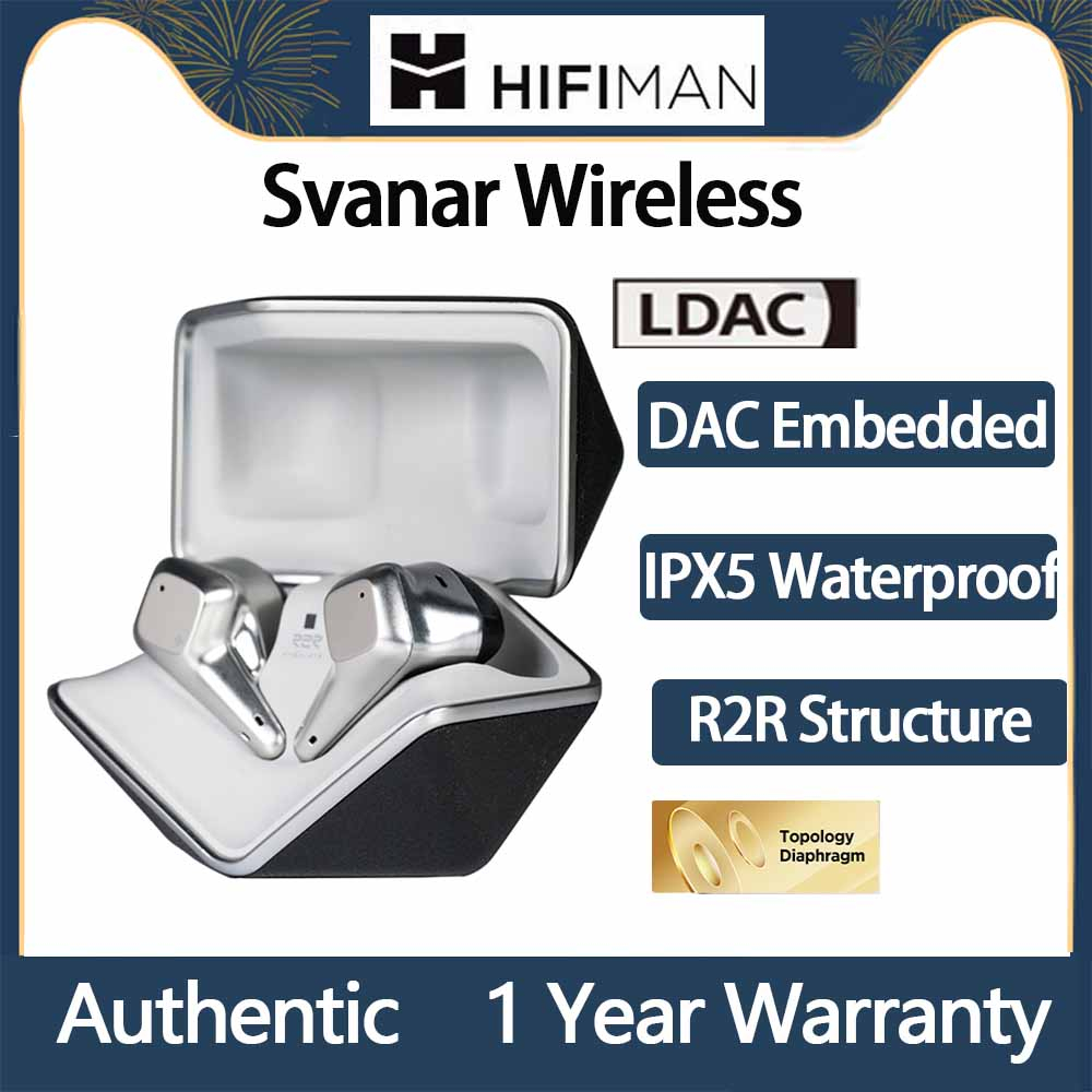 Original Hifiman Svanar Wireless Earbuds TWS R2R Structure Bluetooth ...