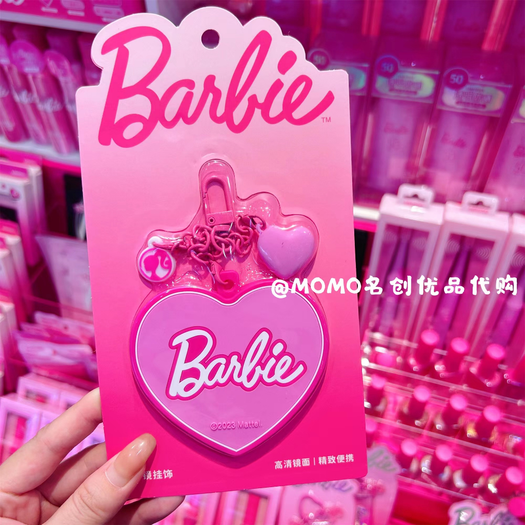 Miniso MINISO Premium Barbie Series Love Portable Mirror Super Mini ...