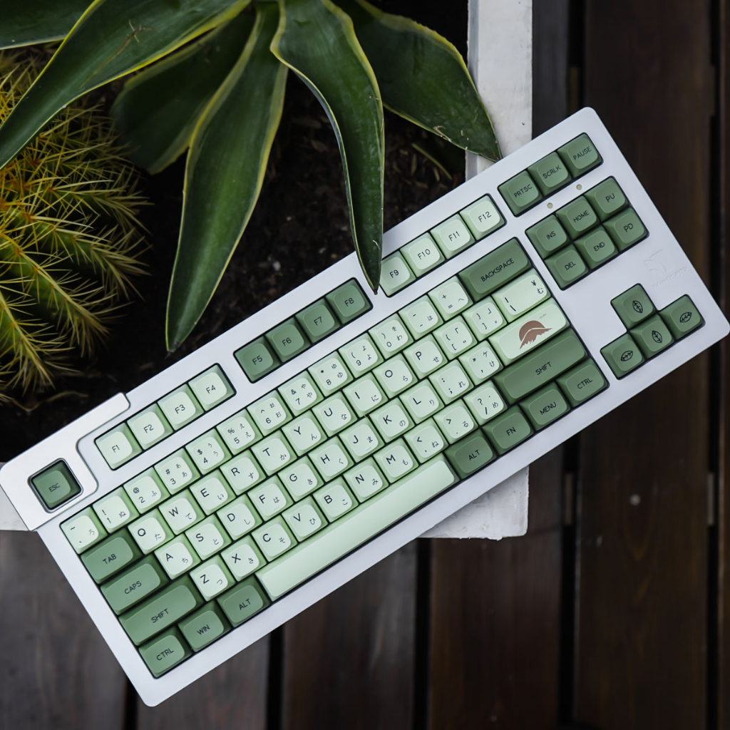 Matcha Keycaps PBT Dye-sub XDA Profile Keycap Custom Keycaps Compatible ...