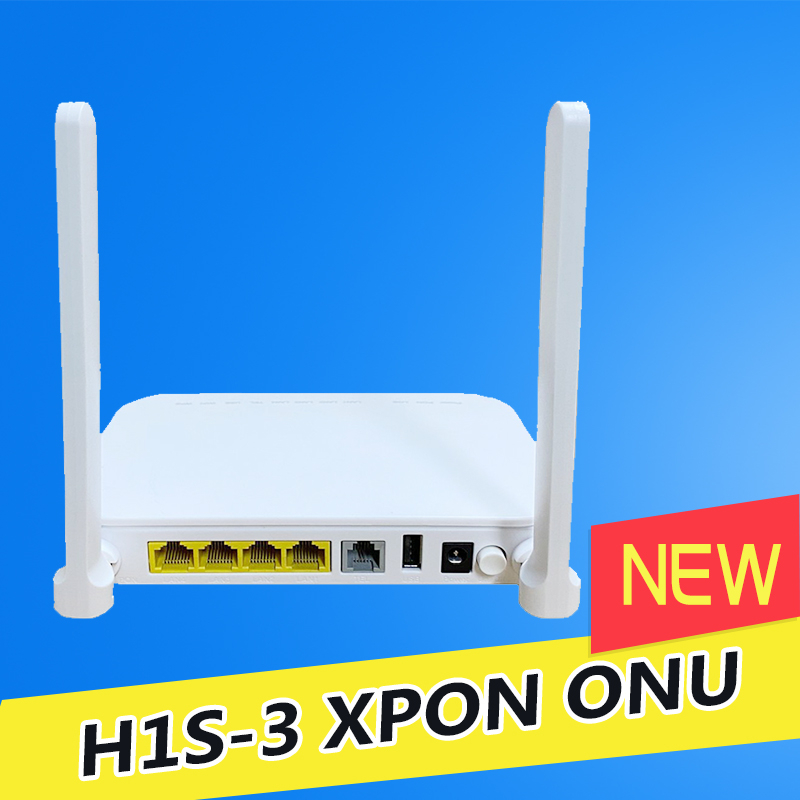 brand new H1S-3 HW EPON / GPON / XPON ONU ONT FTTH Gigabit modem + WIFI ...