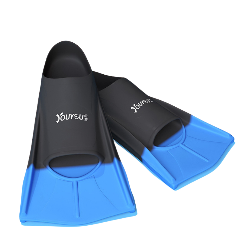 New Swimming Fins Women Silicone Short Flippers Children Professional ...
