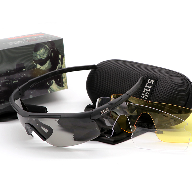 5.11 Tactical Goggles Army Military Glasses Police Eyewear Shooting CS ...