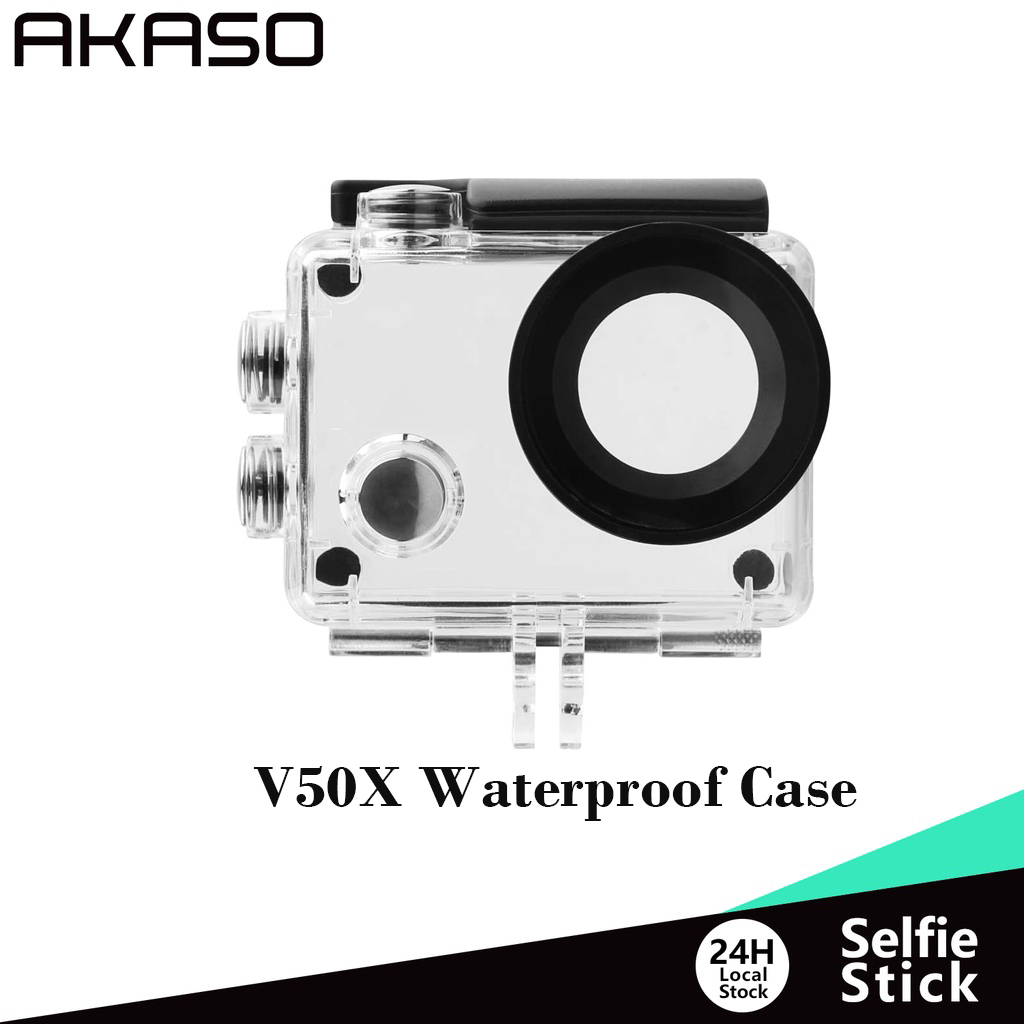 AKASO Waterproof Case for AKASO EK7000 Pro/Brave 4/ V50X Action Camera ...
