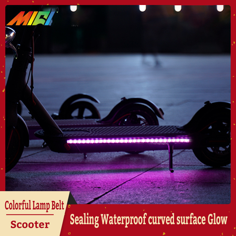 Professional Scooter Chassis Lights Dazzling Lights with Colorful ...