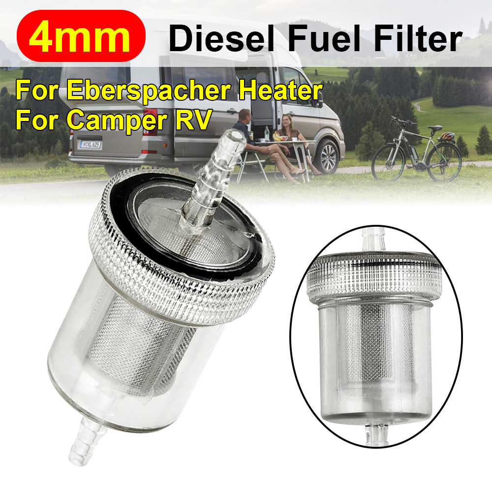 2Pcs Diesel In-Line Fuel Filter Kit Gas Filter For Eberspacher Heater ...