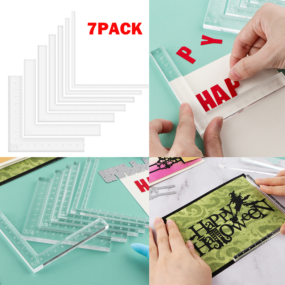 7 Pcs/Pack Creative Positioning Tools Card Corners Helpers | Shopee ...