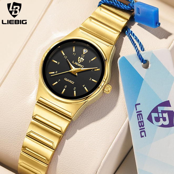 LIEBIG Watch For Women Waterproof Original Woman Gold Silver With Box ...