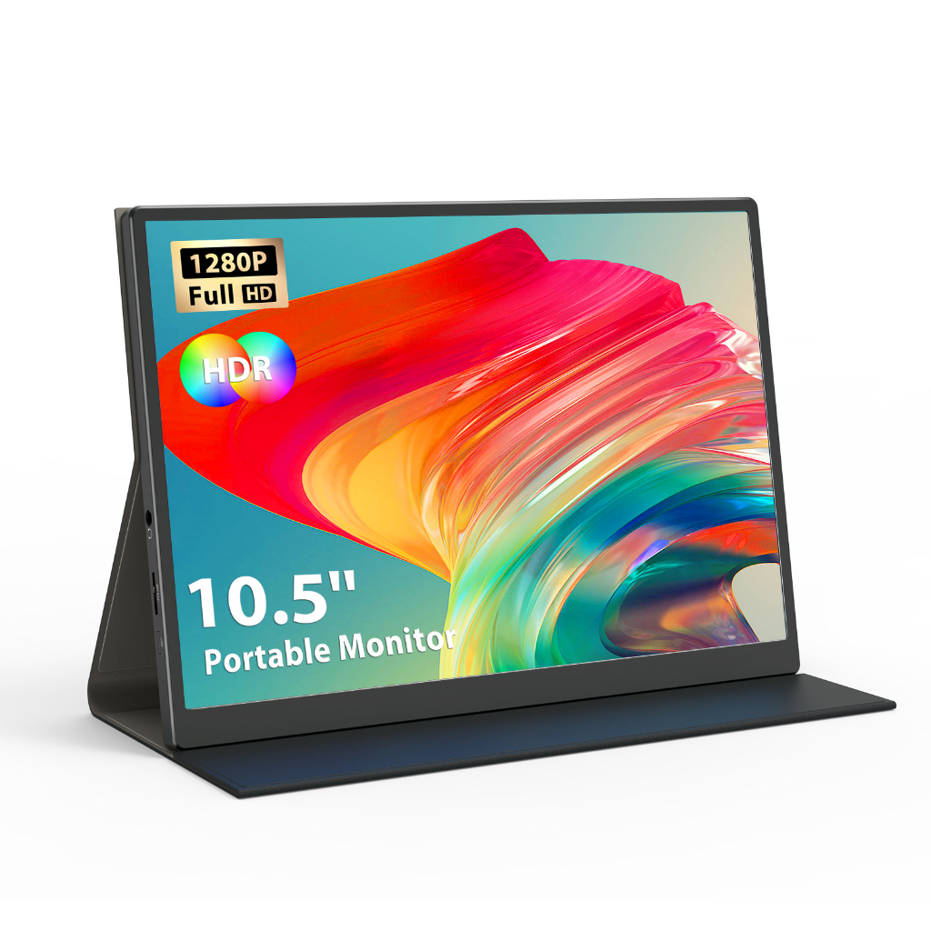 Eyoyo Portable Monitor, Small Monitor 10.5 inch USB C Monitor FHD ...