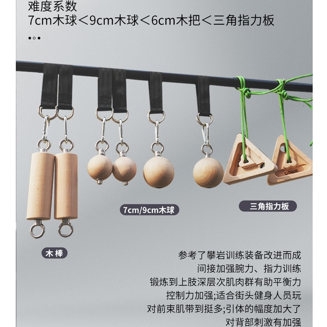 WRGD Finger Pull Up Ball Pull Up Assist Trainer Wrist Force Ball Break ...