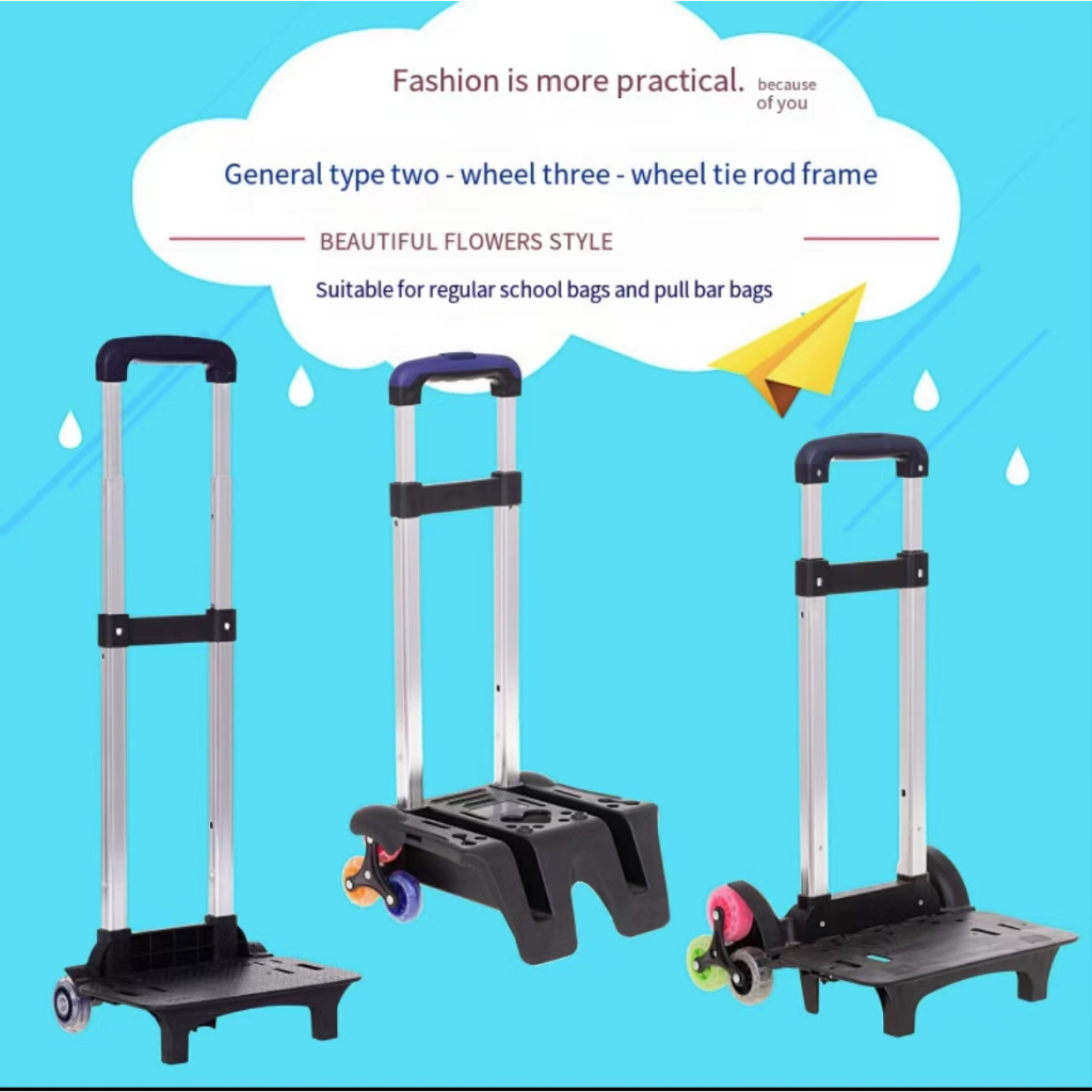 Elementary schoolbag trolley racks for elementary school students ...