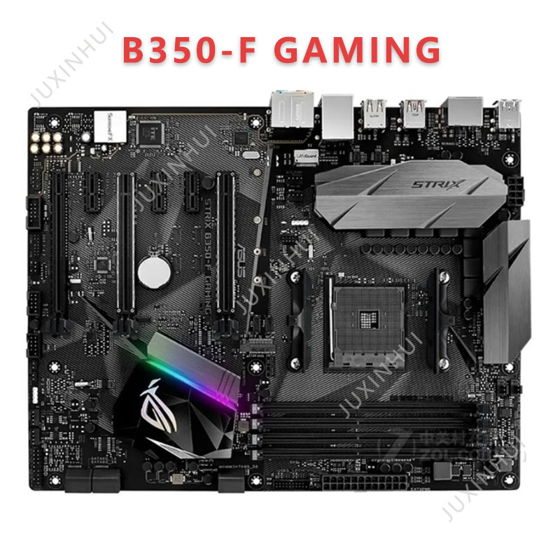 Asus STRIX B350-F GAMING Motherboard AMD B350 socket AM4 support RYZEN ...