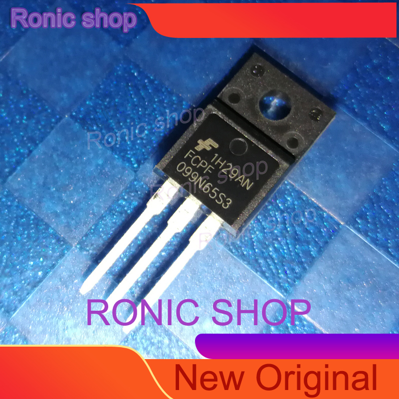2Pcs FCPF099N65S3 Original and brand new TO220F 099N65S3 TO-220F Power ...