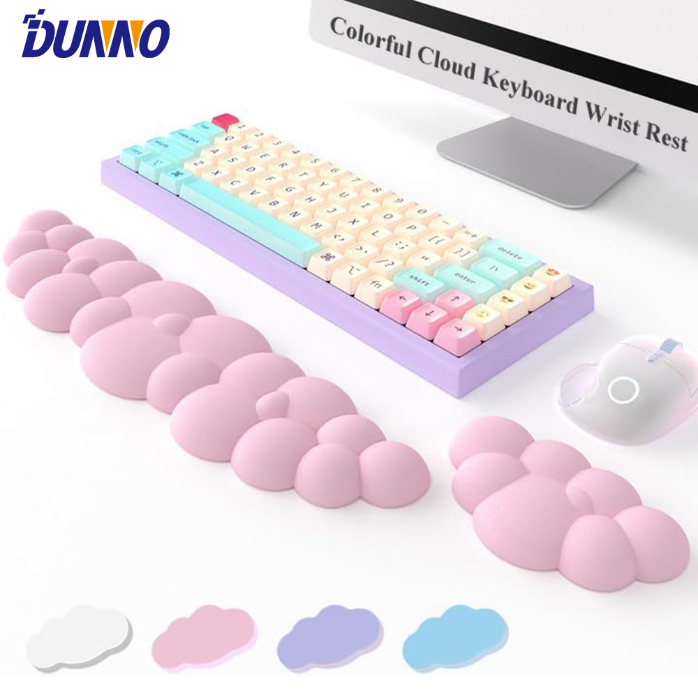 Cloud Keyboard Wrist Rest Soft Leather Memory Foam Wrist Support ...