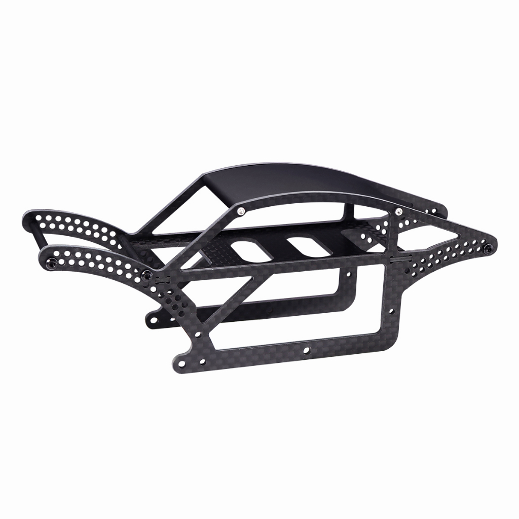 Carbon Fiber TRX4M Chassis Kit for 1/18 TRX4-M Defender Bronco RC Car ...
