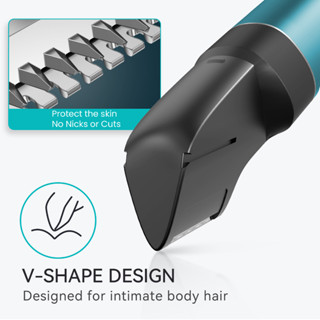 Kensen Body Hair Trimmer Electric Groin Trimmer Private Part Shaver ...