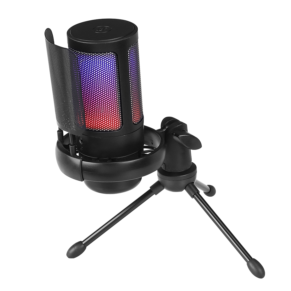Microphone A8 V2 Rgb Usb Gamer Condenser | Shopee Philippines