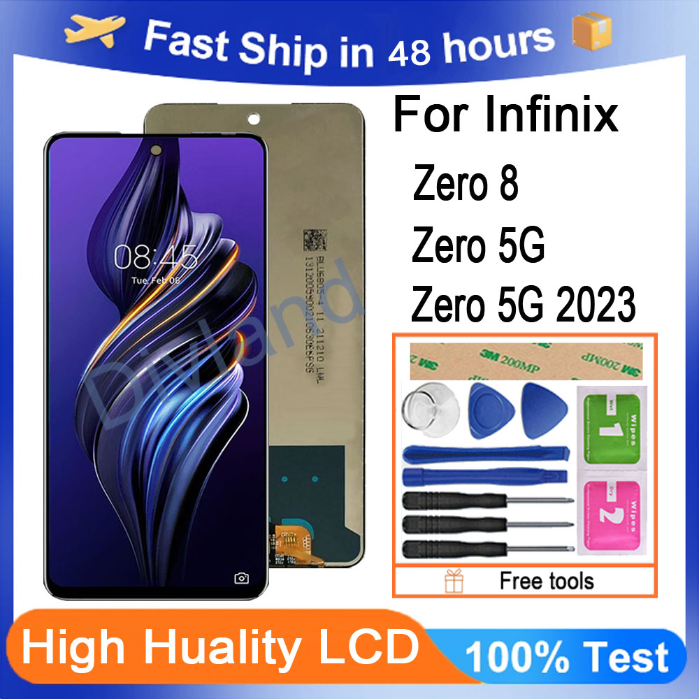 Original Lcd For Infinix Zero 5G X6815 X6815B/Zero 5G 2023 X6815C ...