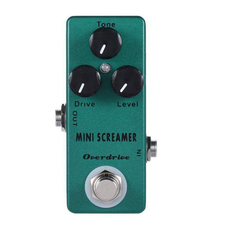 MOSKY Audio MINI SCREAMER Tube Effect Pedal Overdrive Support for Guitar Synthesizer Double Bass ...