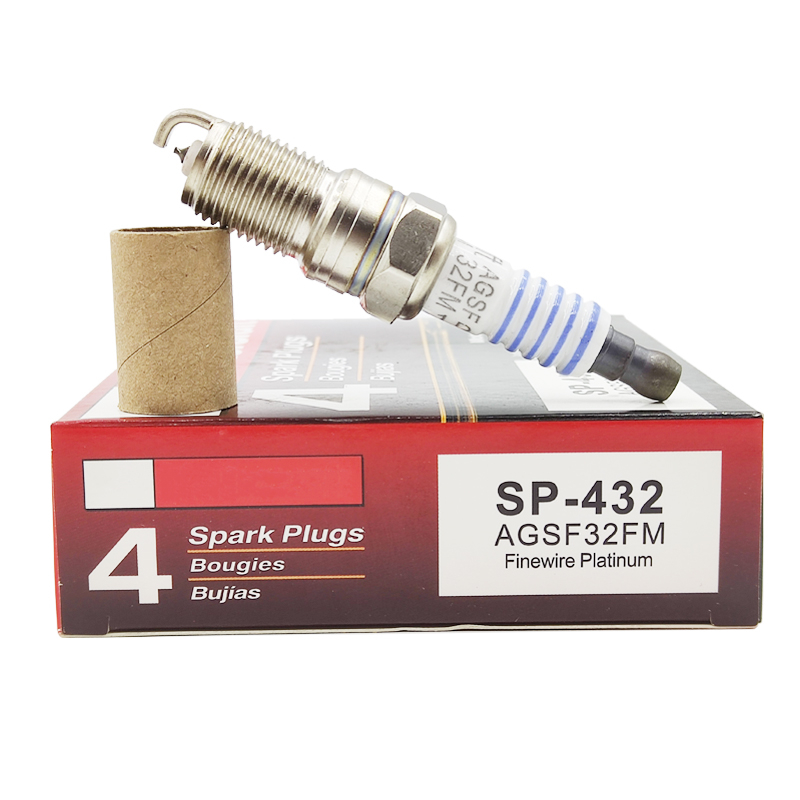 4PCS SP-432 AGSF32FM Platinum Spark Plug For Ford Mercury Contour E-150 ...