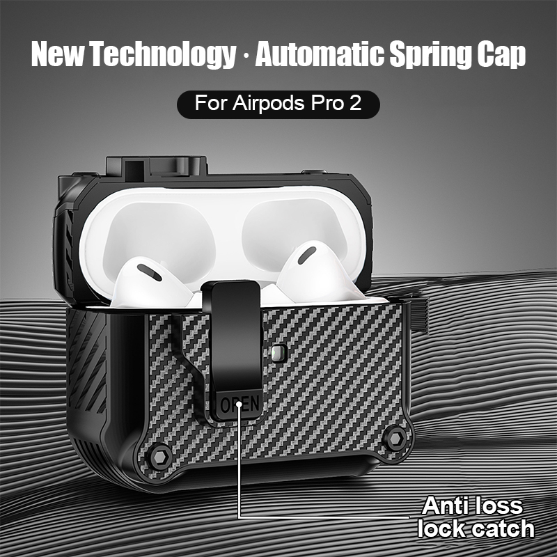Security Lock Cover for AirPods Pro 2 3 1 Case for AirPods Pro2 Pro 2nd ...