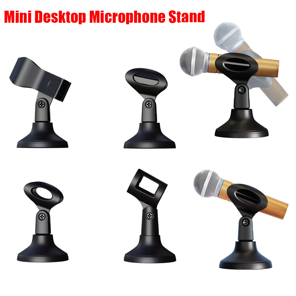 Mini Desktop Microphone Stand Desktop small desktop anchor live singing ...