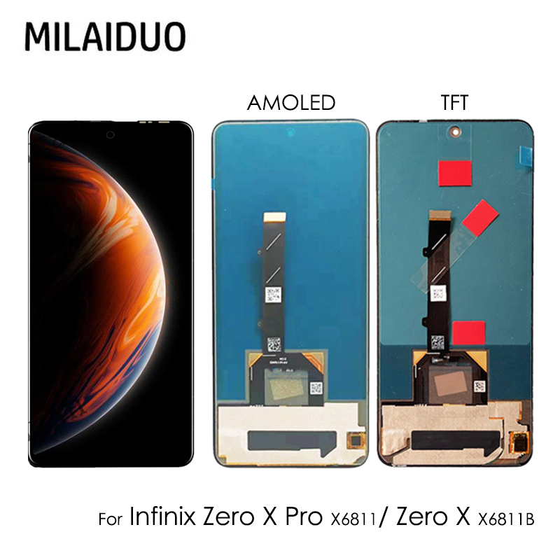 Original AMOLED / TFT LCD For Infinix Zero X Pro X6811 LCD Screen Touch ... Original AMOLED / TFT LCD For Infinix Zero X Pro X6811 LCD Screen Touch ...