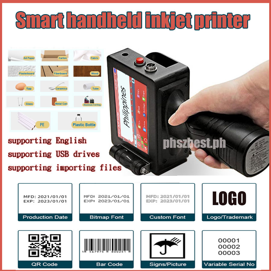 Coding machine not encrypted handheld inkjet printer for printing ...