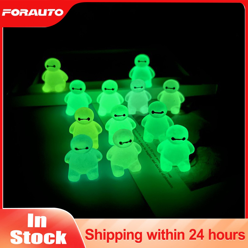 [Ready Stock] 4pcs/set Mini Car Luminous Ornaments Colorful Car Pendant ...