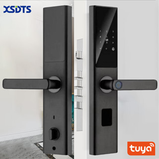 XSDTS 3D Face Smart Door Lock Tuya WIFI Security Camera Monitor Intelligent Fingerprint Password ...