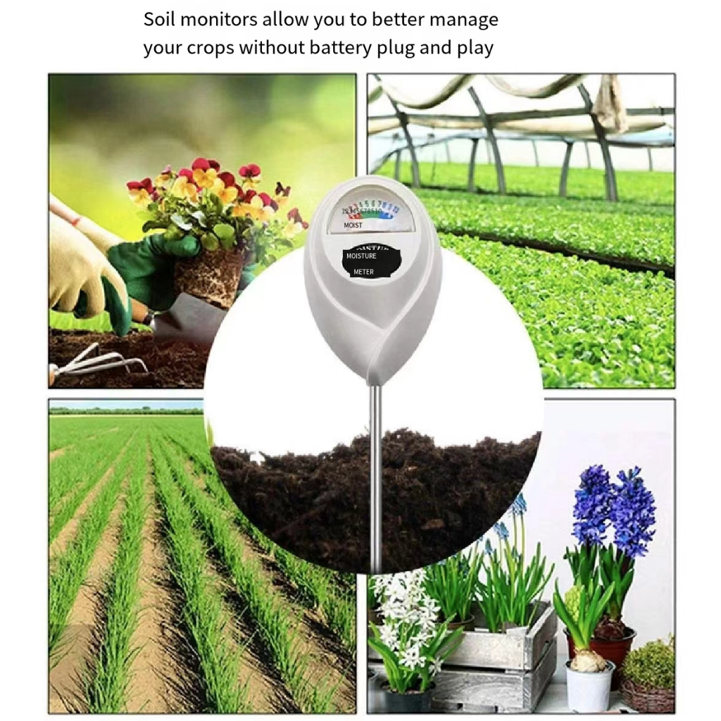 Moisture Sunlight PH Meter 1 in1 Soil Water Acidity Humidity Light PH ...
